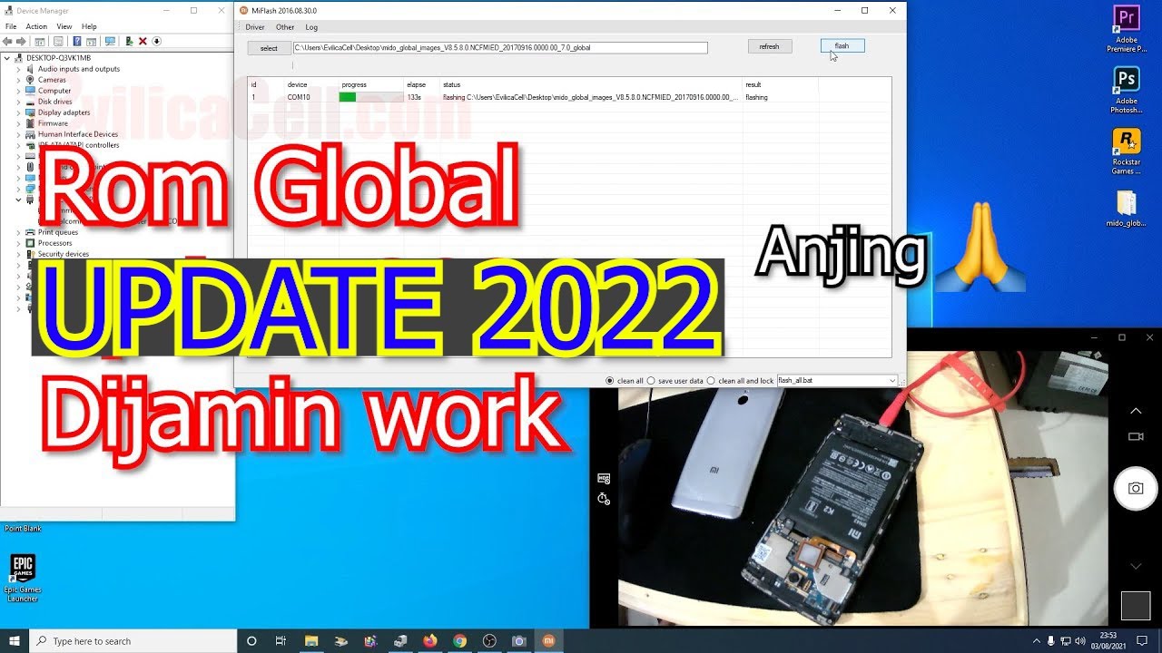 Flash Redmi Note 4X / Note 4 Mido (Update) Work - YouTube