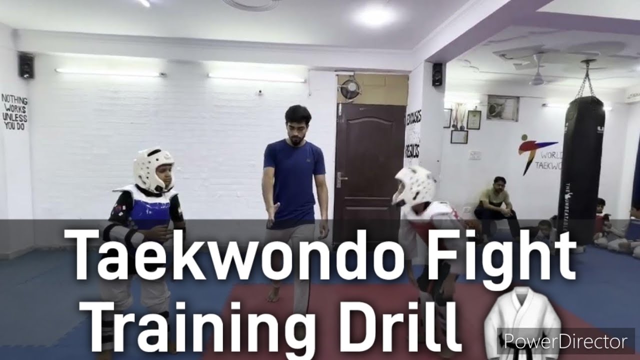 Taekwondo Friday Fight Training Drill🥋 - YouTube