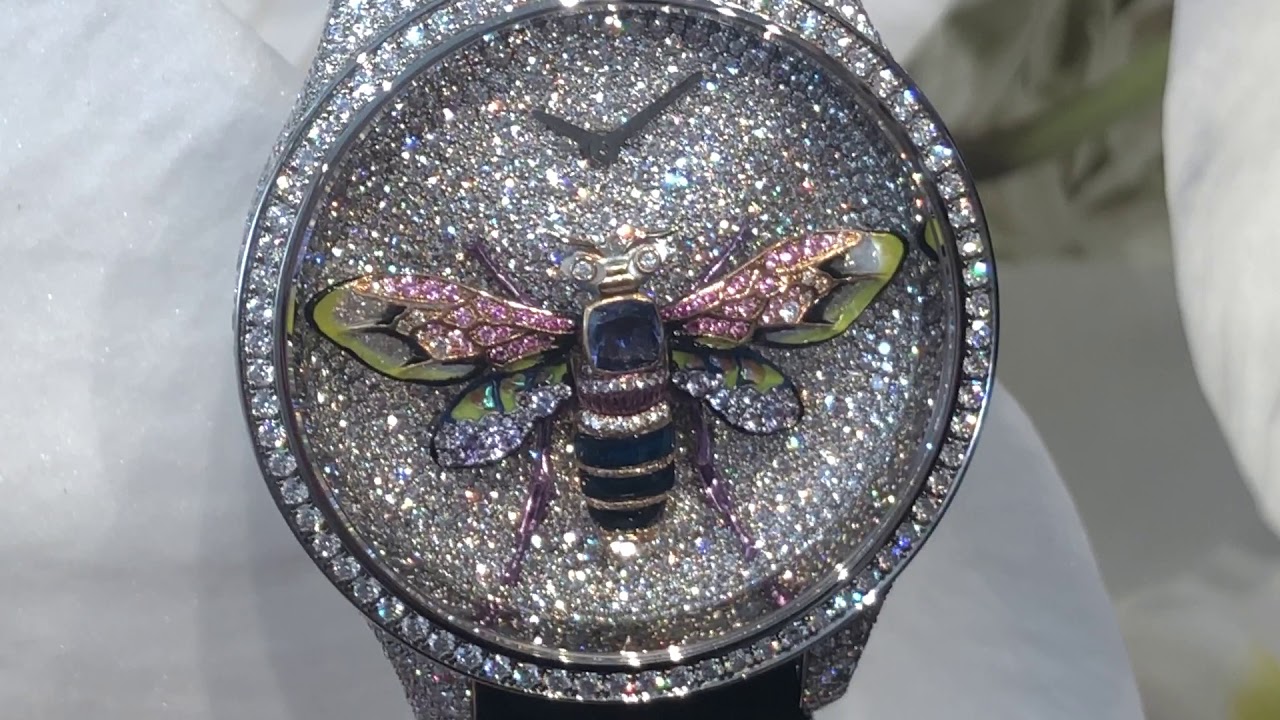 Dior Grand Soir bee watch - YouTube