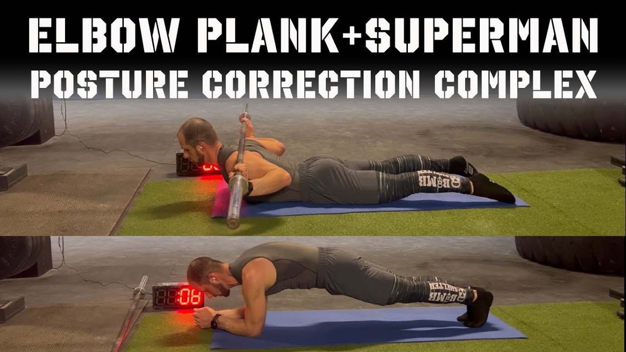 Elbow Plank and SuperMan complex for posture correction of kettlebell ...
