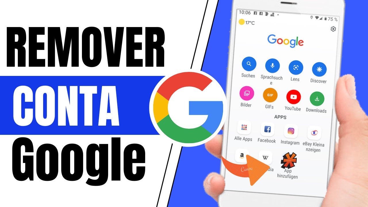Como Remover CONTA GOOGLE de Qualquer Celular - 2021 - YouTube