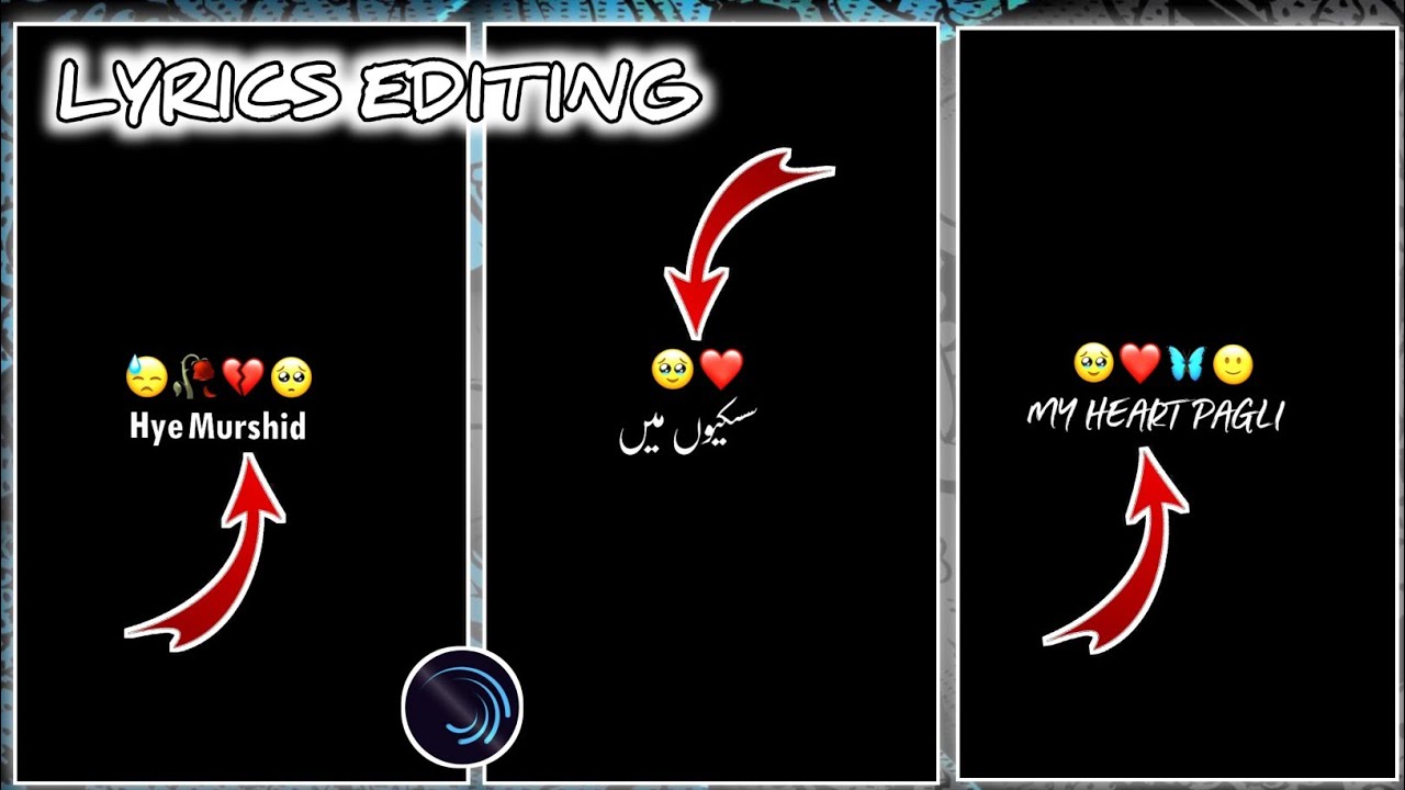 Lyrics Video Editing In Alight Motion | Alight Motion Lyrics Video Editing | Lyrics Tech Tanveer ...