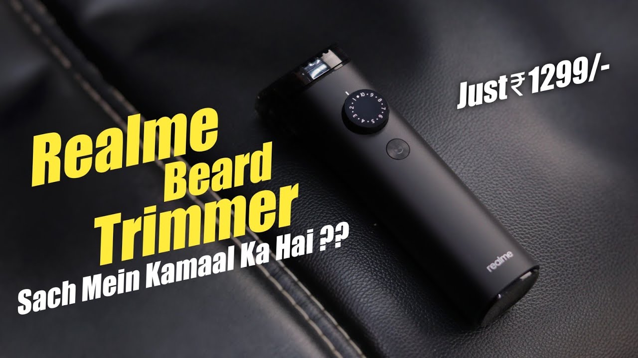 Realme Beard Trimmer Unboxing & Review in Hindi | Mi Beard Trimmer vs ...