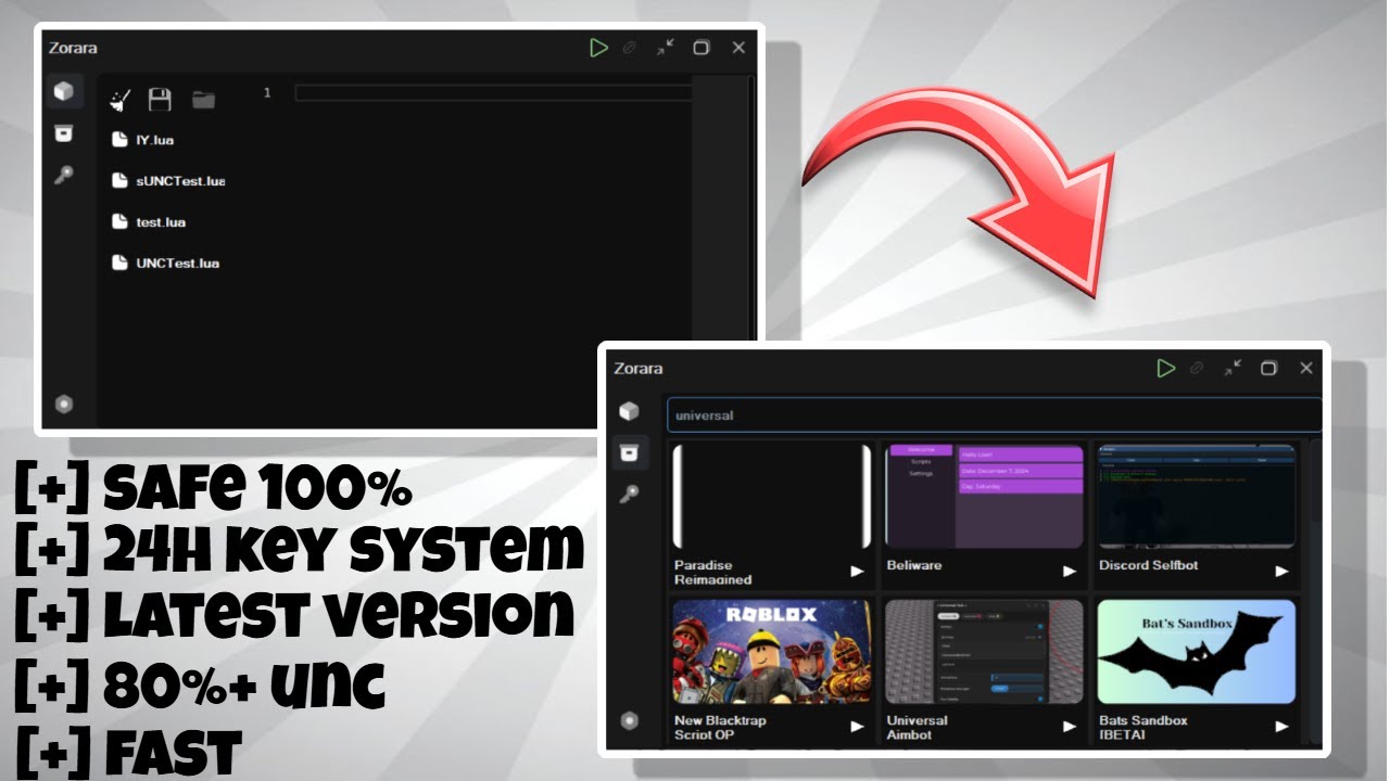 [LATEST] ZORARA EXECUTOR | SAFE & NEW | ROBLOX EXECUTOR SHOWCASE 2024 ...