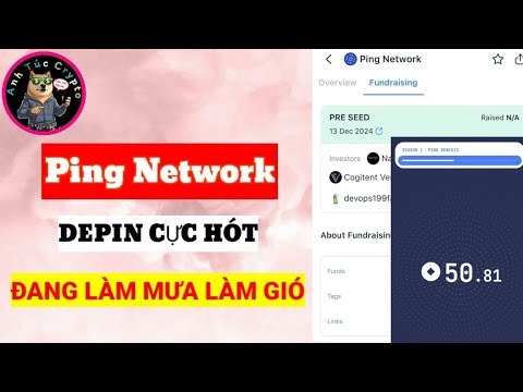 #depin Ping Network đang làm mưa làm giá hướng dẫn cách thức tham gia depin | Anh Túc Crypto ...