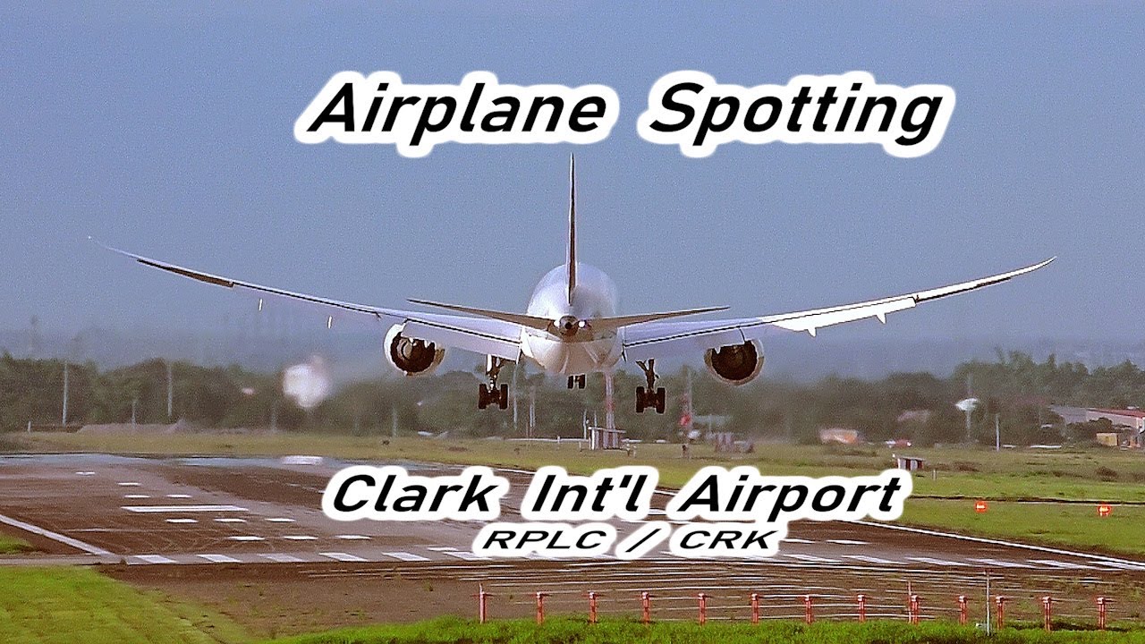 XWIND Landing Clark Airport - Airplanes in Action Clark Int'l Airport ...