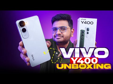 VIVO Y400 Unboxing | IP69,8GB,256GB,6000mAh