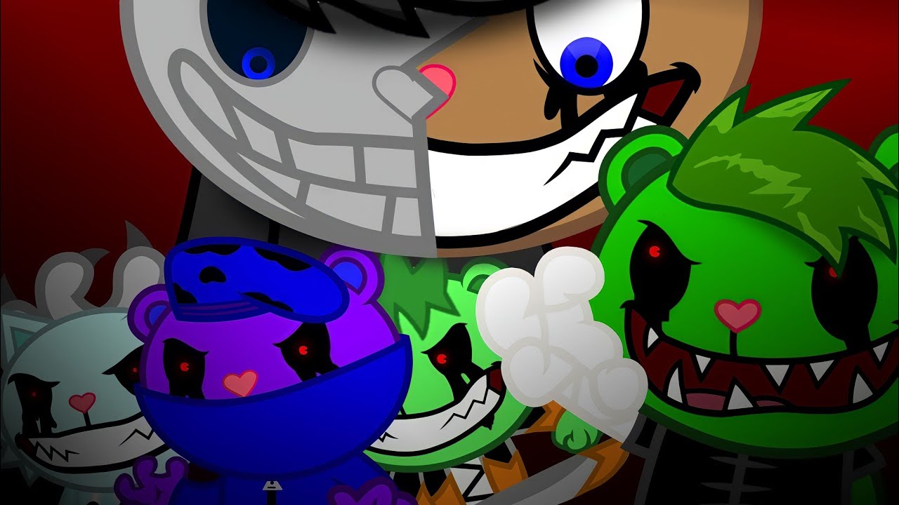 "Back into Darkness" HAPPY TREE FRIENDS (AMNESIA 5) - YouTube