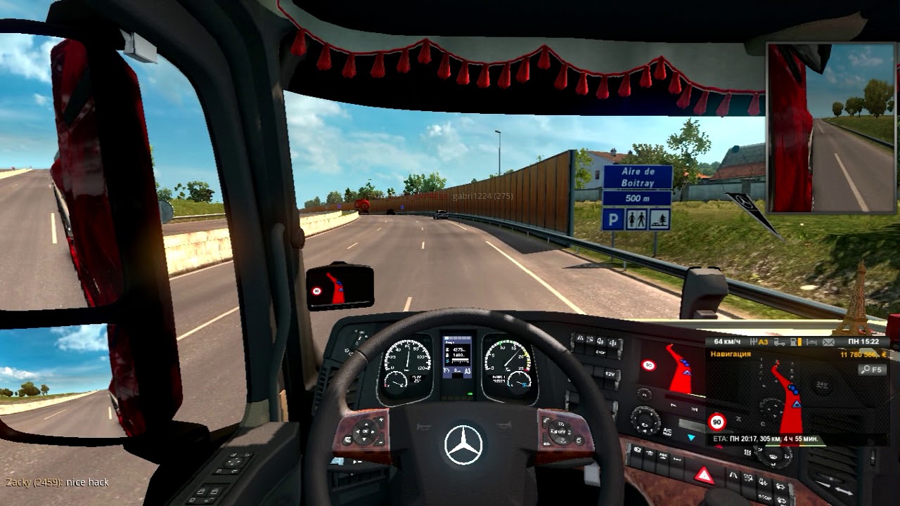 1108022 speed hack eu2 - ets 2 - YouTube