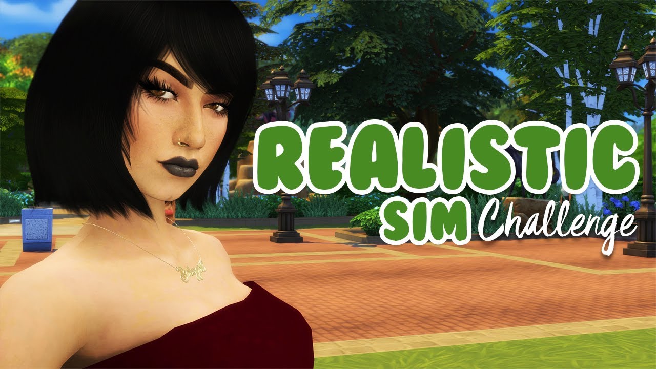REALISTIC SIM CHALLENGE | Sims 4 Create A Sim Challenge - YouTube