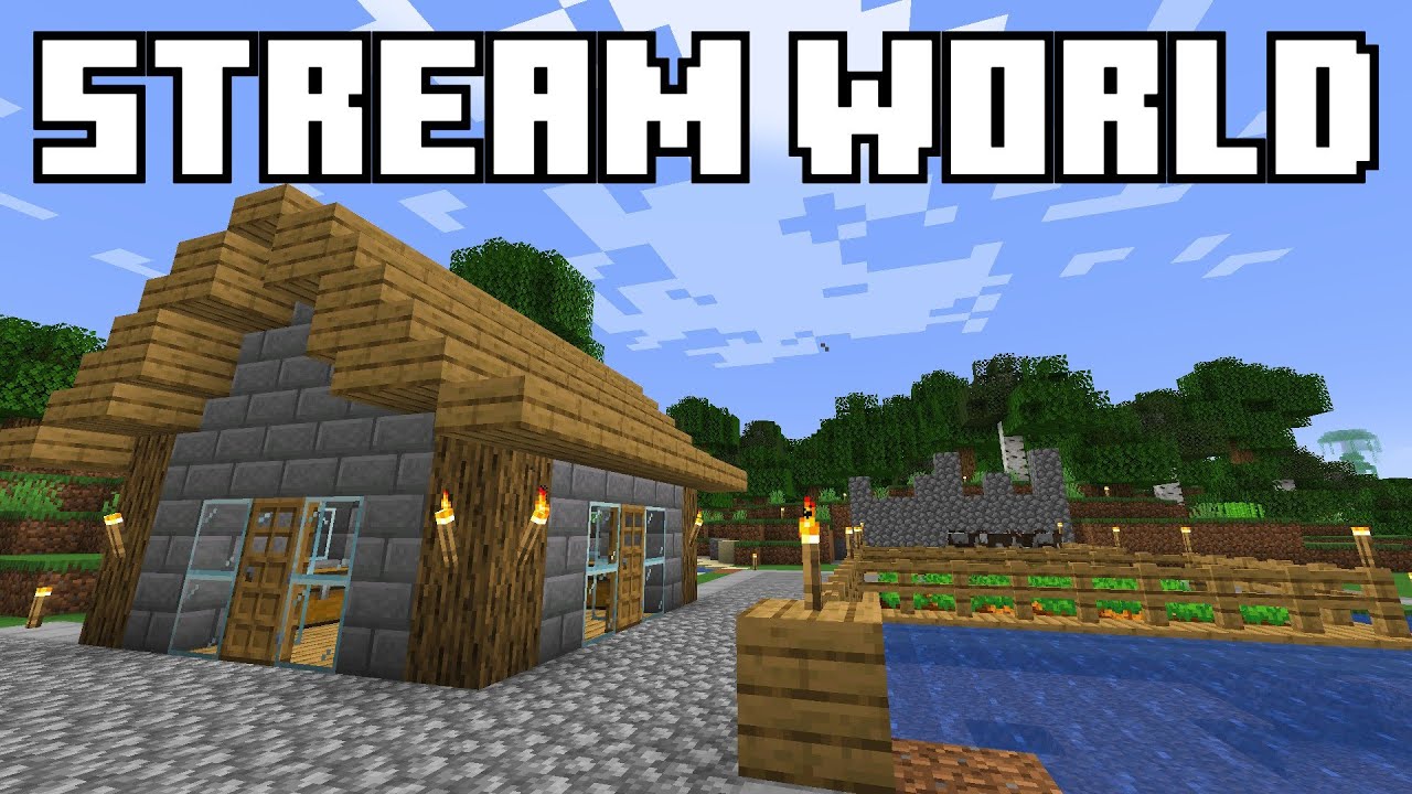 Back on the STREAM WORLD! I can only play this world LIVE! - YouTube