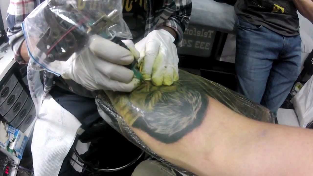 The Incredible Hulk Tattoo - YouTube