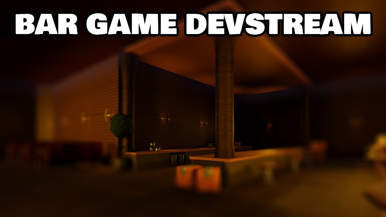 Ich war doch nicht Fertig | Bar Game | Devstream - YouTube