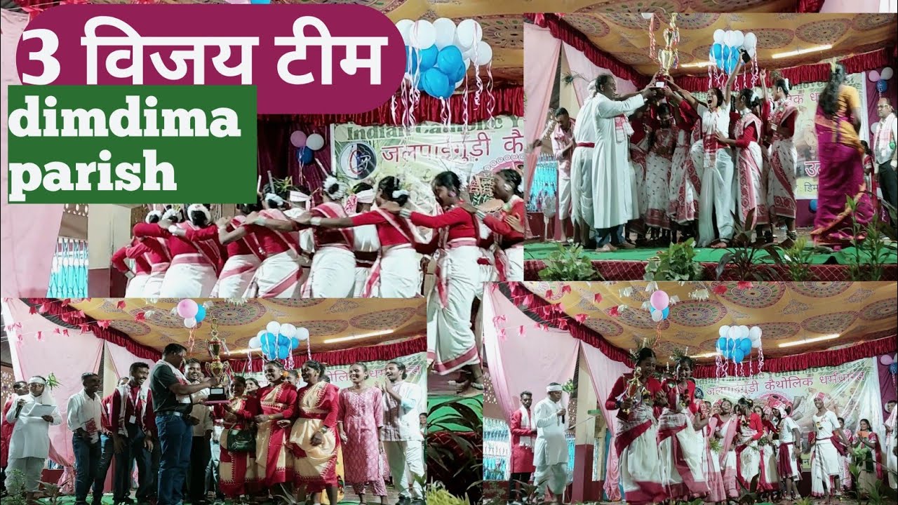 3 winner team dimdima parish/new video/karam Utsav calibration/24 9 23 ...