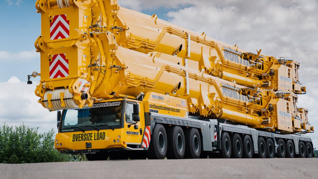 Crane Of The Day Episode 23 | Liebherr LTM 1650-8.1 - YouTube