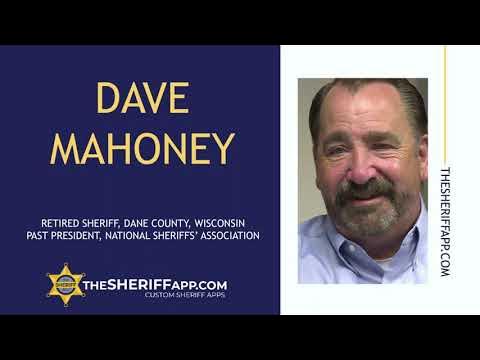 Ret. Sheriff Dave Mahoney, Dane County WI. Past President National Sheriffs' Association - YouTube