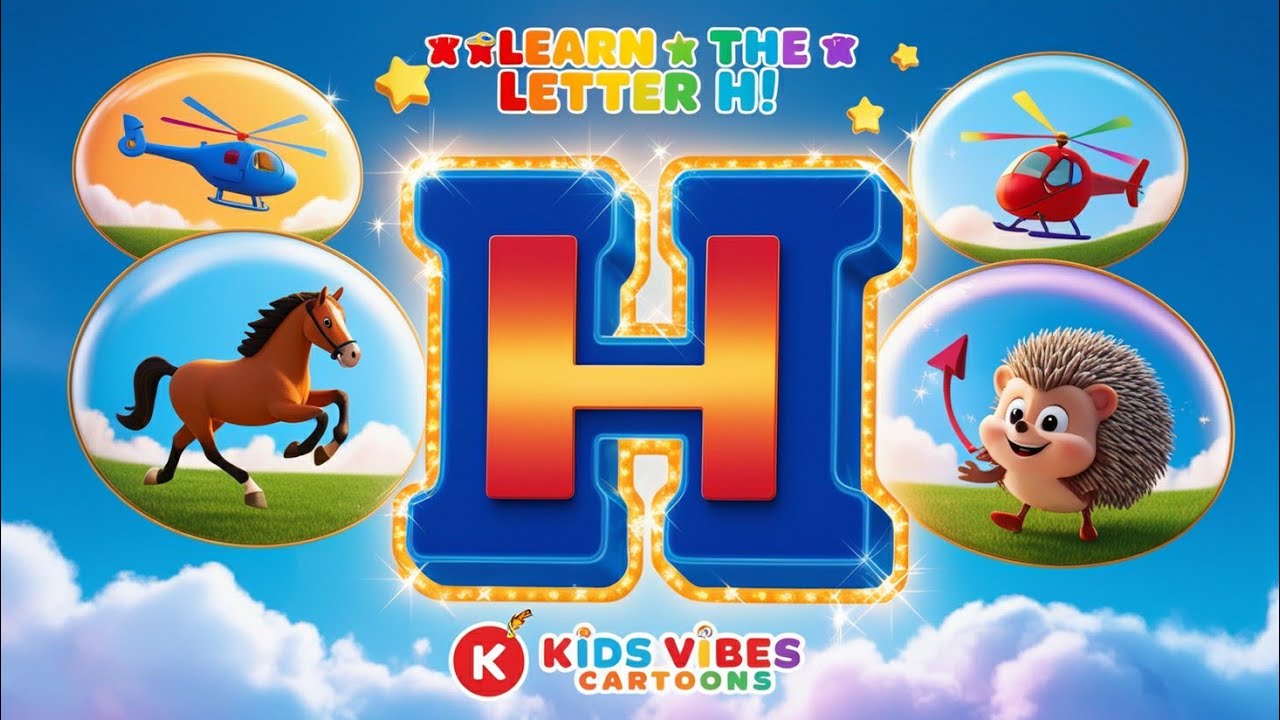 H is for Happy | Song for Kids | Fun ABC Learning with Rhythmic Beats ...