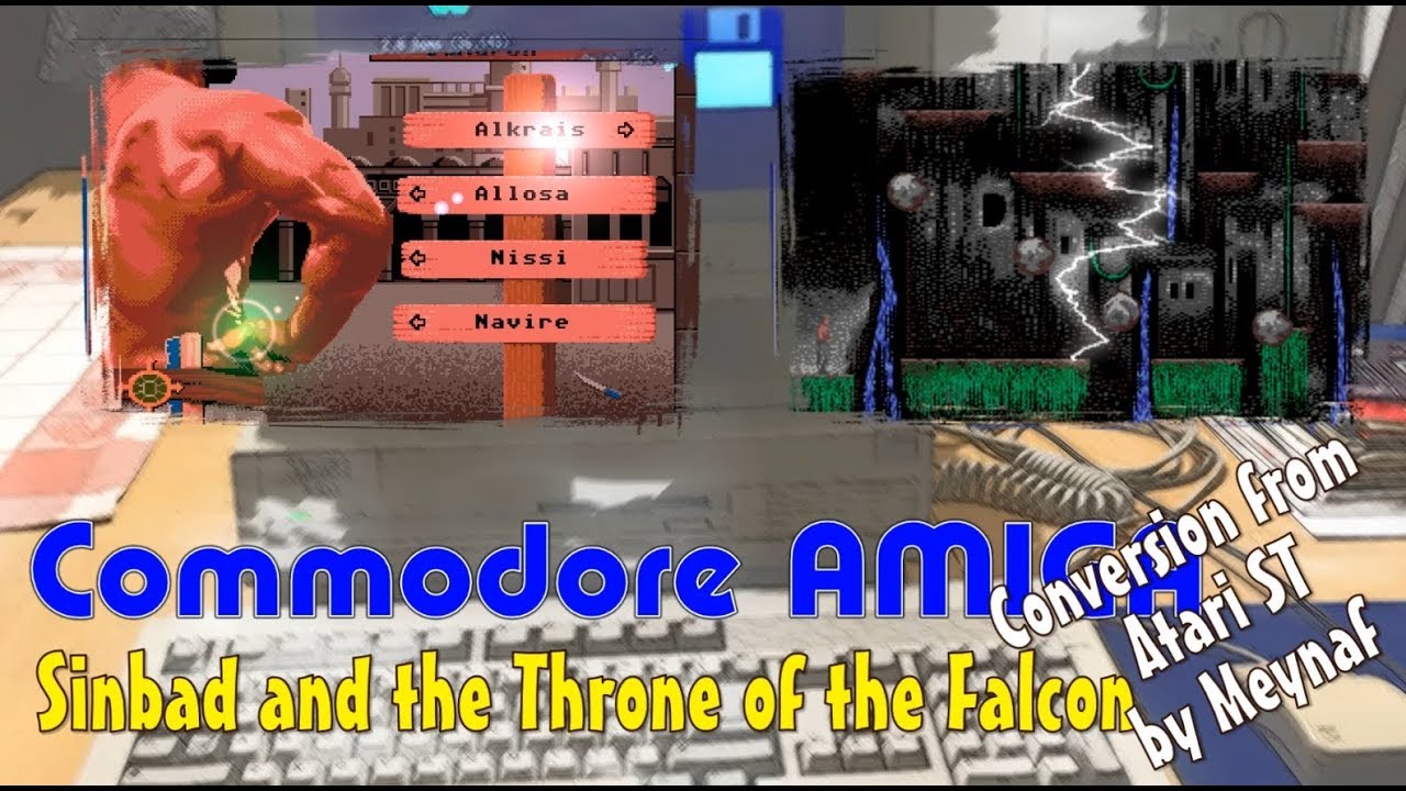 Commodore Amiga -=Sinbad and the Throne of the Falcon=- - YouTube