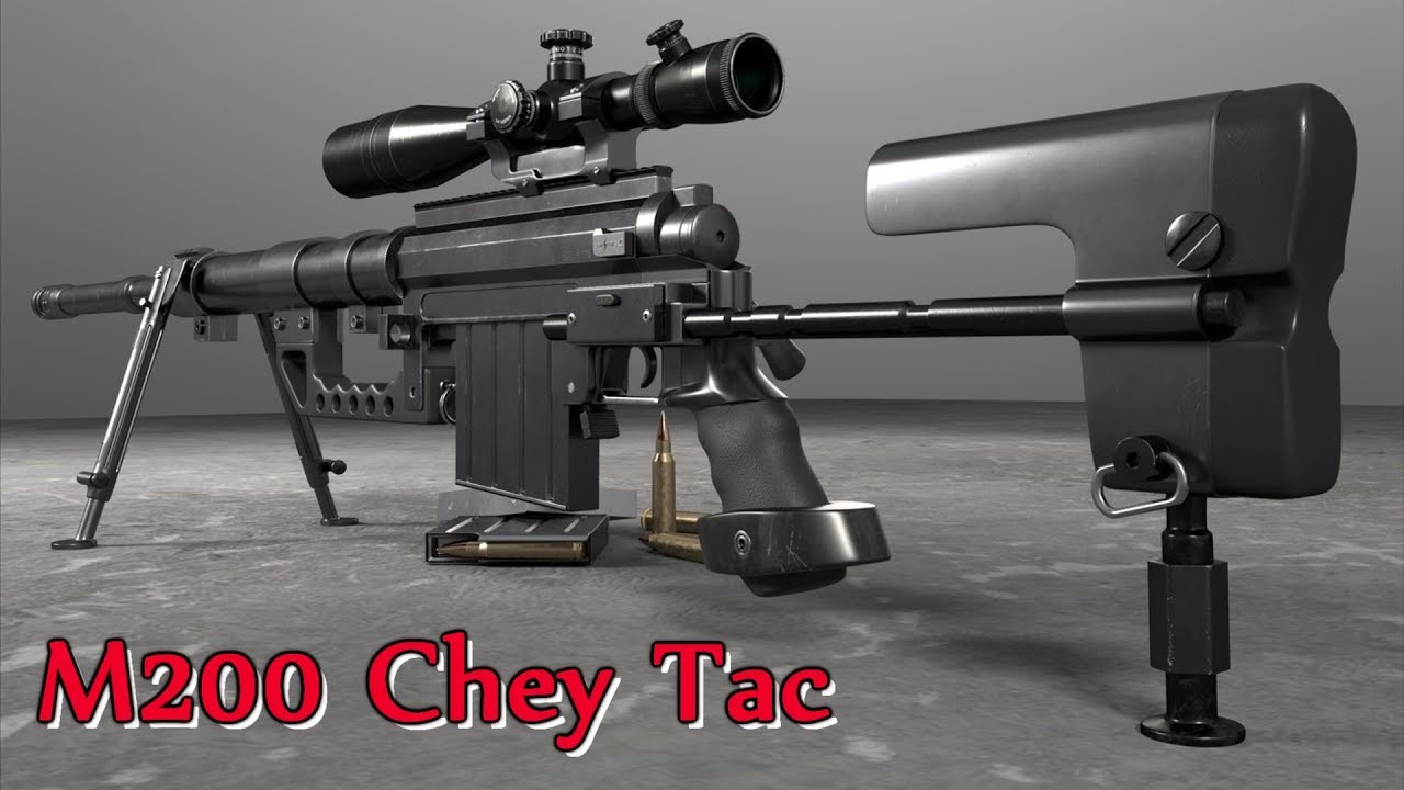 CheyTac M200 Intervention/ How it Works/full disassembly and operation ...
