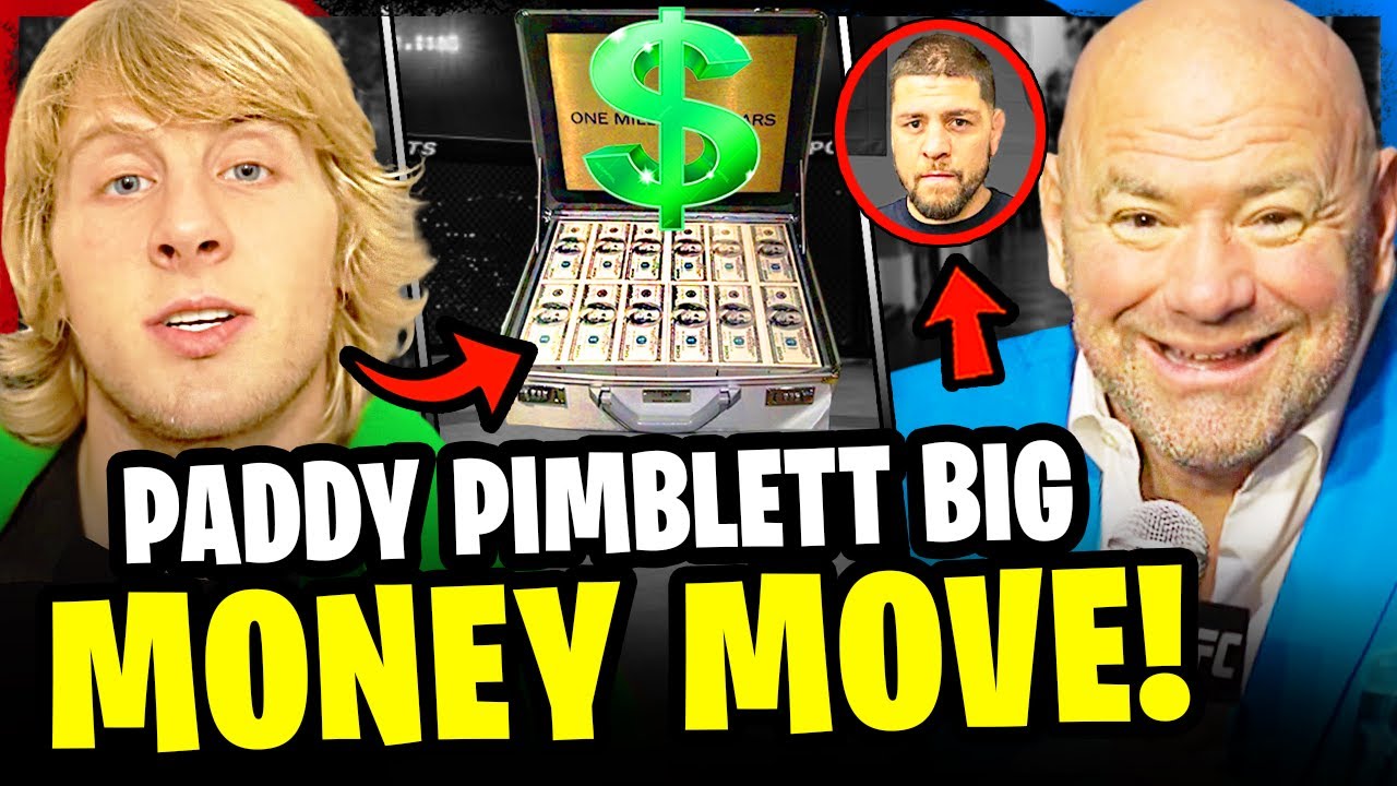 Paddy Pimblett ANNOUNCES BIG MONEY move, Nick Diaz UFC return, Kamaru ...
