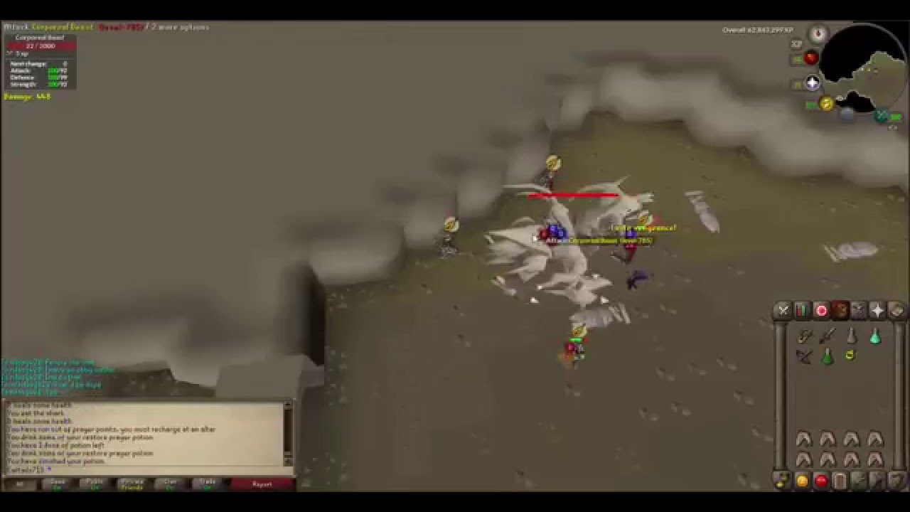 OSRS - Corporal Beast Holy Elixir/Spectral Sigil Drop - YouTube