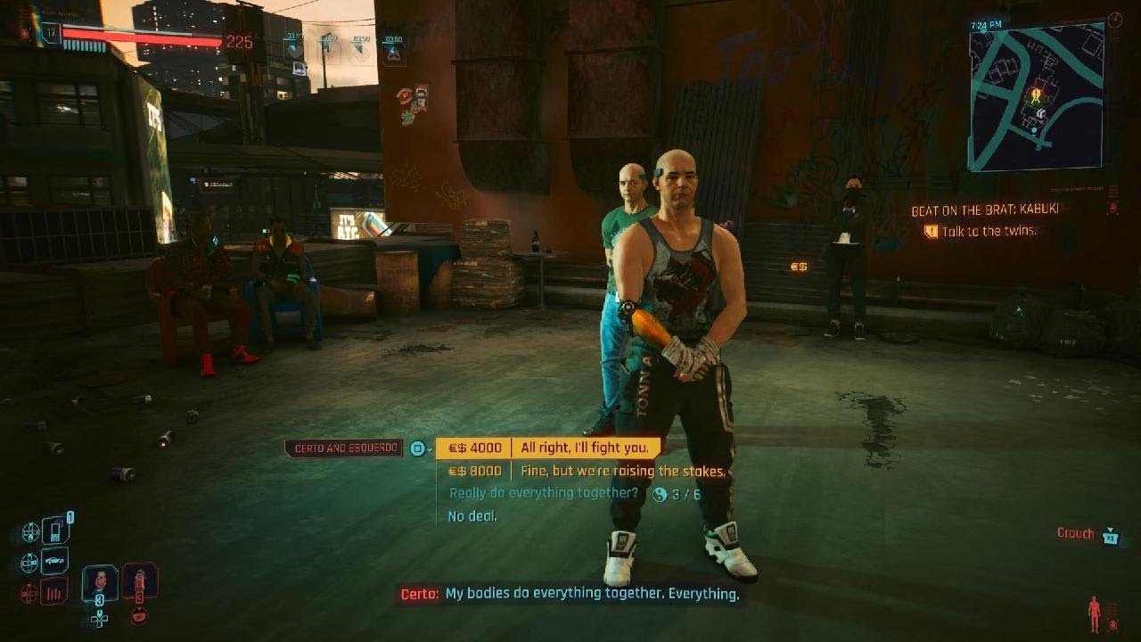 Cyberpunk 2077 Fight clip - YouTube