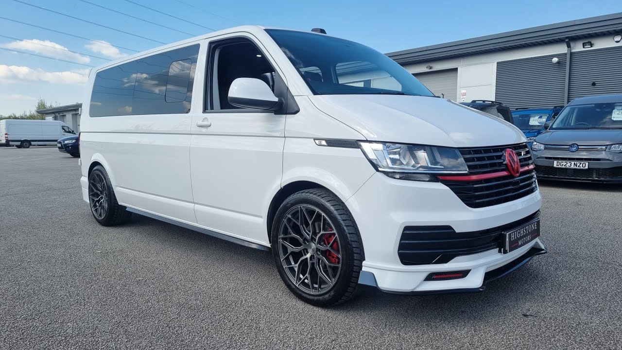 vw transporter t6.1 day van Camper rock and roll bed modified lwb ...