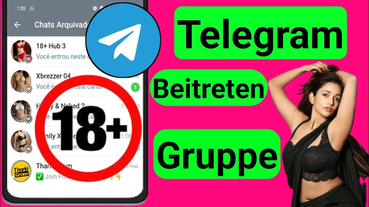 So treten Sie der 18+-Gruppe auf Telegram bei (2025) Erwachsenen ...