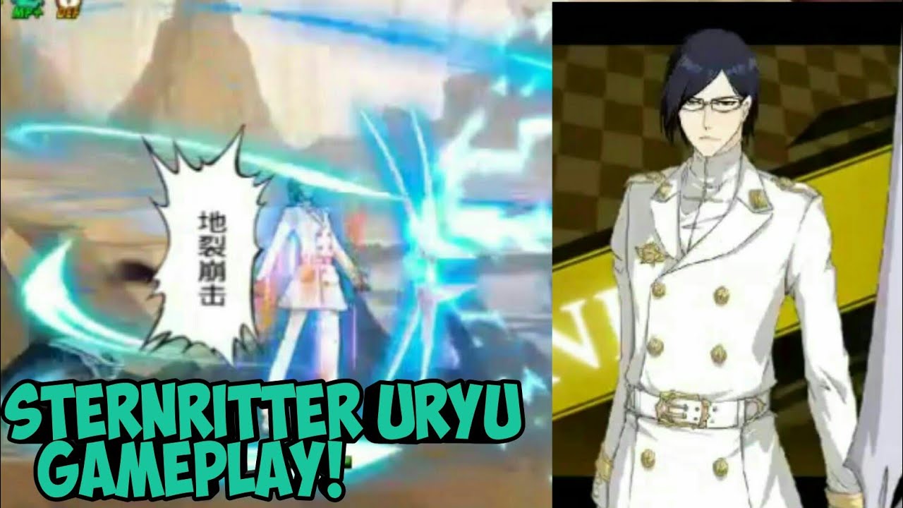 Sternritter Uryu Leaked Gameplay! - Bleach Death Awakening - YouTube