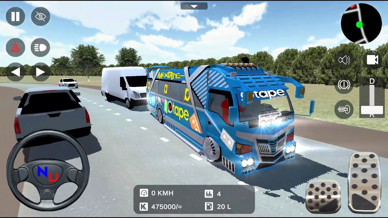 City Bus Driving 👮 Nganya Unlimited Rongai [MATATU] # Android Gameplay ...