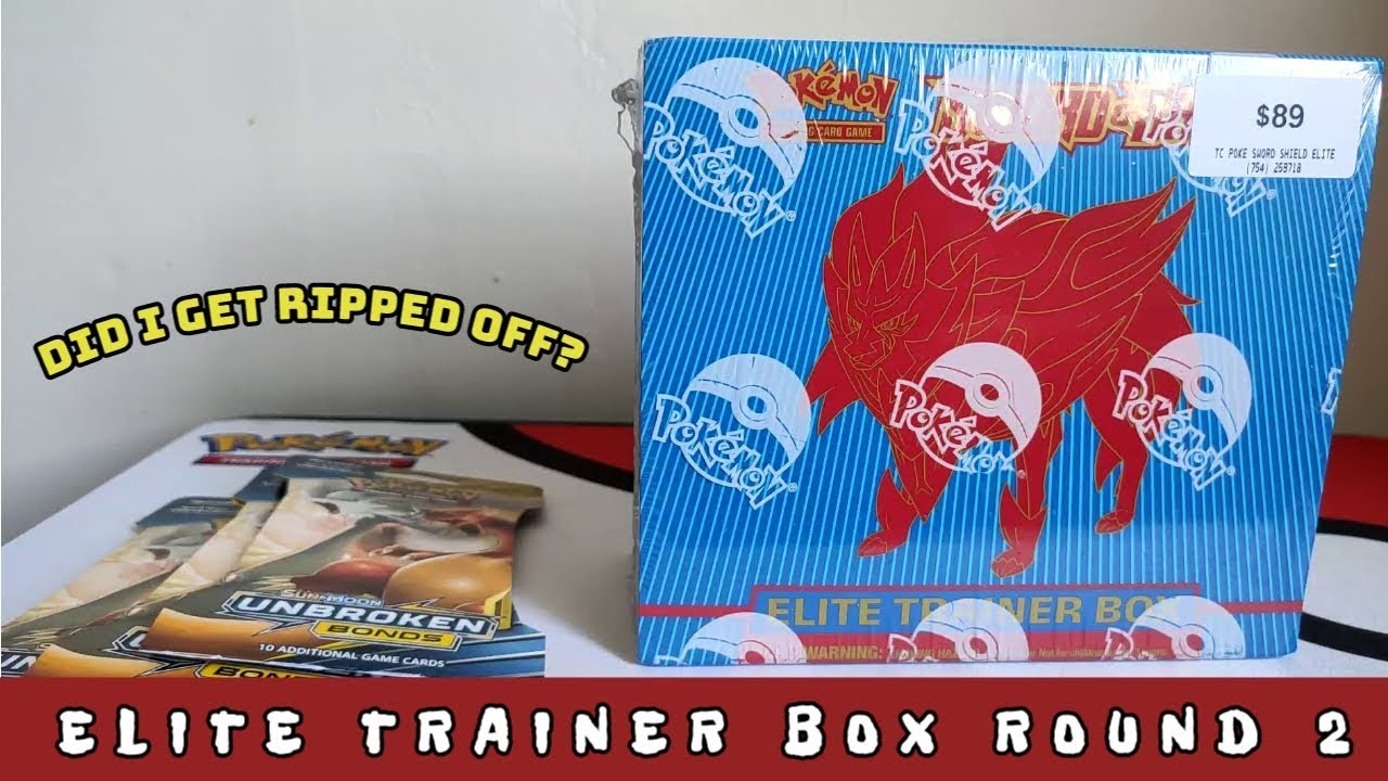 ELITE TRAINER BOX OPENING ROUND 2 - YouTube