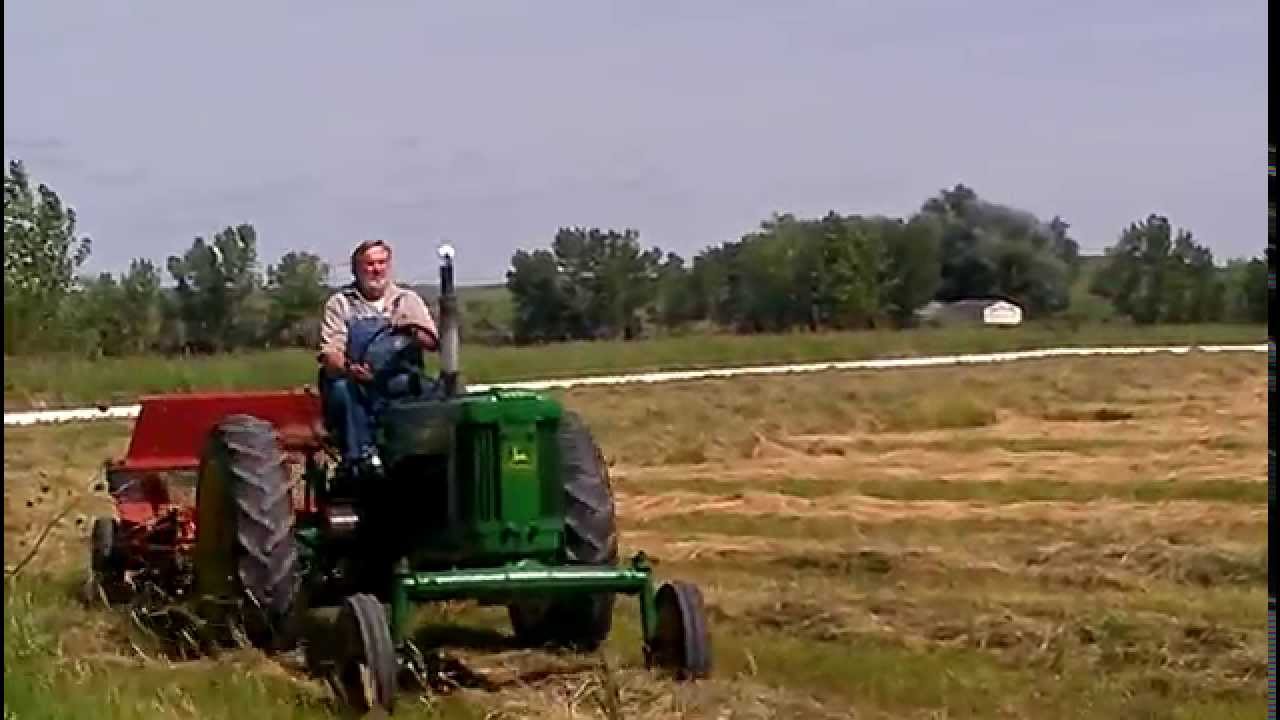haying raking hay inverter - YouTube