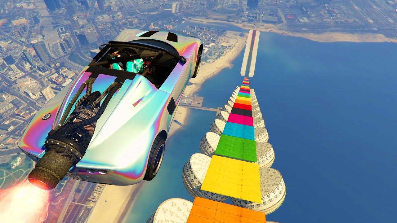 MEGA RAMP COLOR ! - YouTube