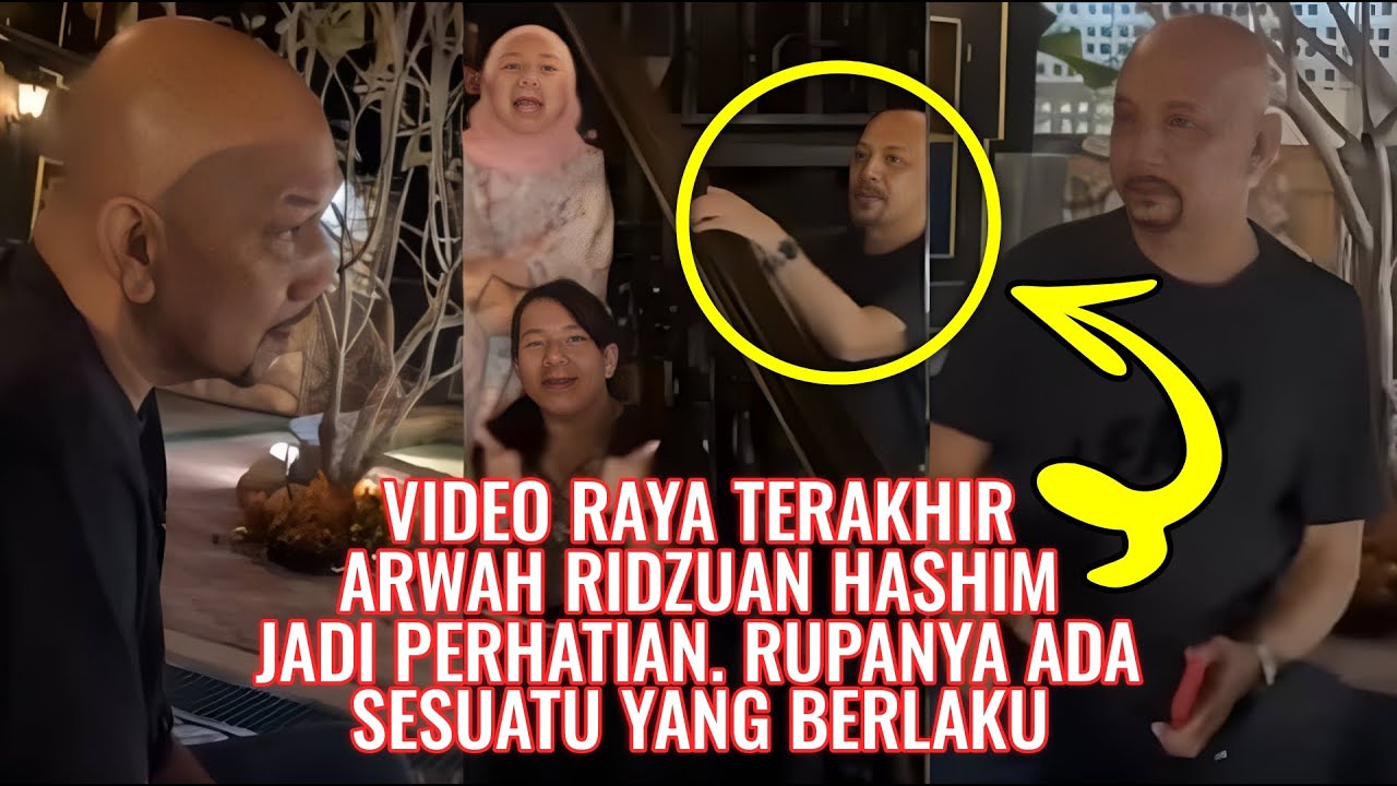 Video Raya Terakhir Arwah Ridzuan Hashim Jadi Perhatian. Rupanya Ada Sesuatu Yg Berlaku - YouTube