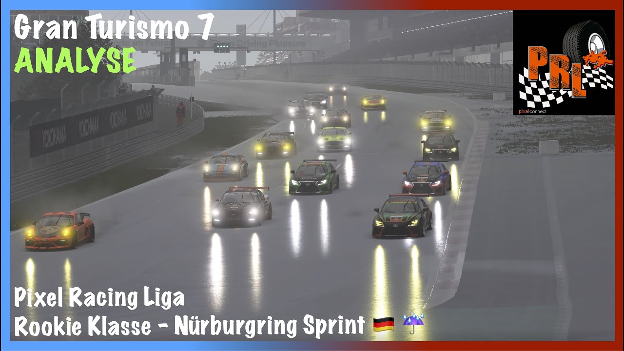 ANALYSE - Pixel Racing Liga - Rookie Liga - Nürburgring Sprint - Gr. 4 ...
