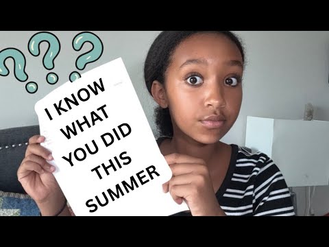 i KNOW what you did this SUMMER ☀️ - YouTube