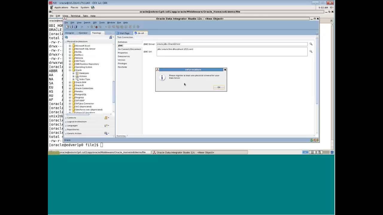 Oracle Data Integrator 12c - Creating a Project and Mapping: Flat File ...