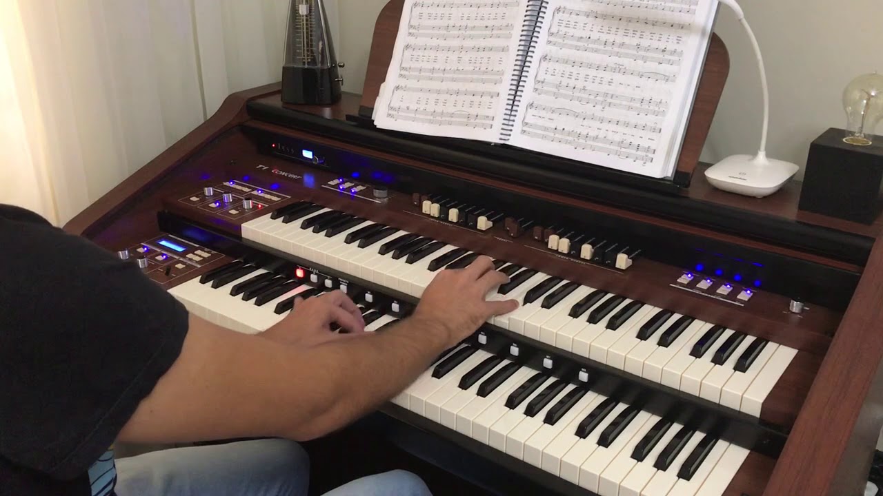 TOKAI T1 CONCERT - hino 374 órgão - YouTube