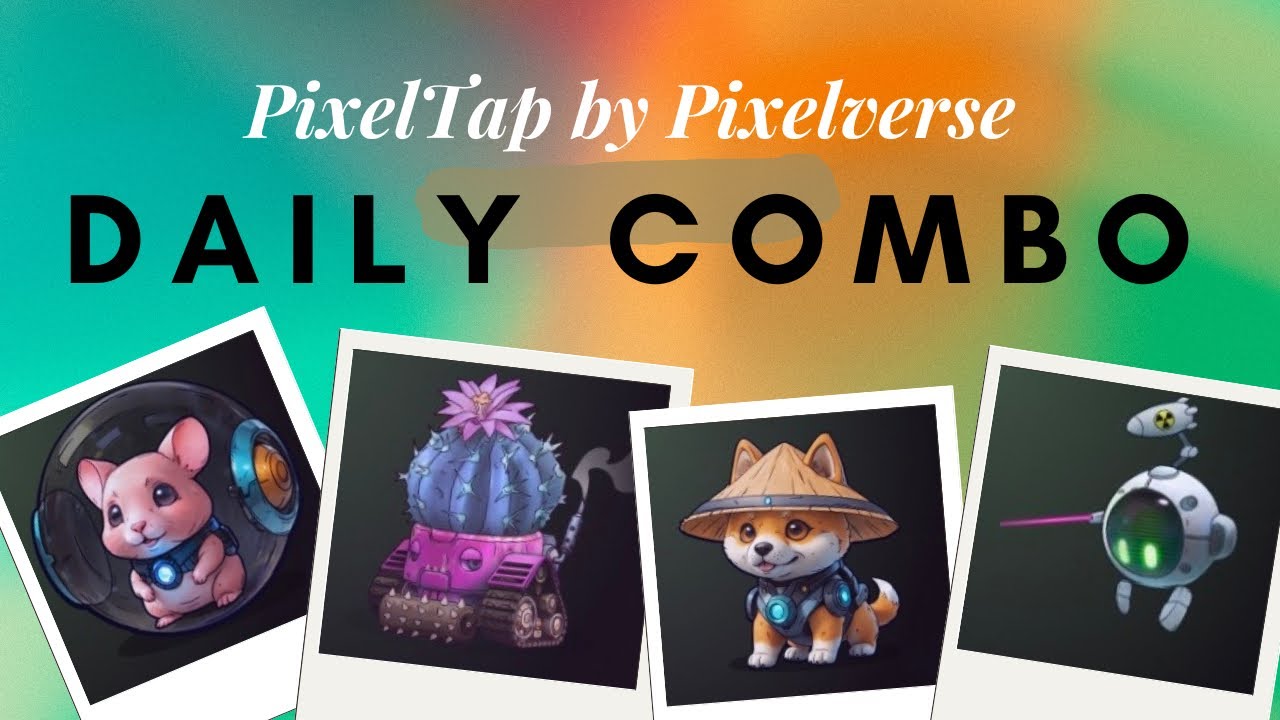 PixelTap by Pixelverse Daily Combo For Today - Claim Free Coins # ...