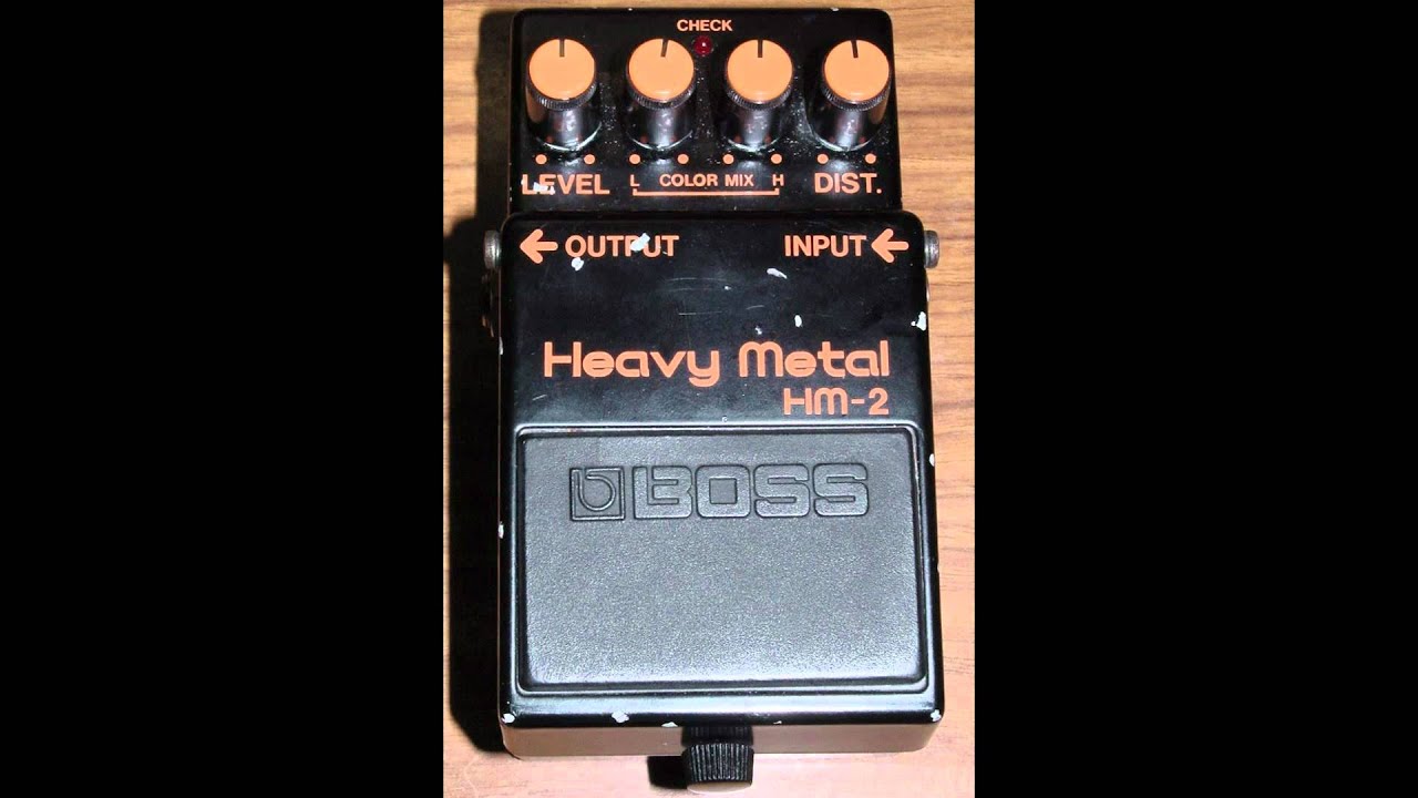 Boss HM-2 Death metal test - YouTube