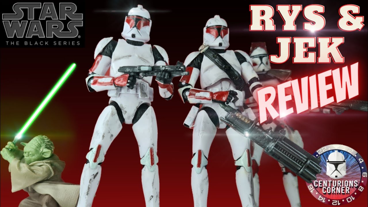 Star Wars The Black Series Jeks & Rhys (The Clone Wars) 6 Inch Custom ...
