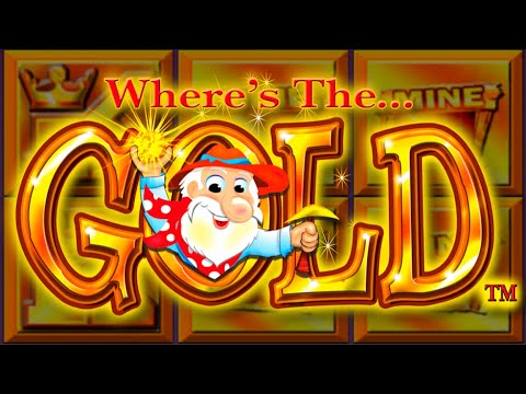Live Play On Where's The Gold Slot Machine - YouTube
