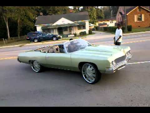73 chevy impala on 26s 572 motor - YouTube
