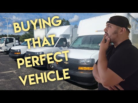Buying the perfect van!! (independent contractors) - YouTube