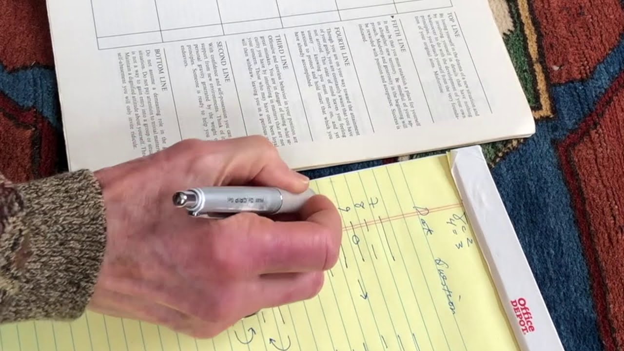 Yarrow stalk method of I Ching consultation - YouTube