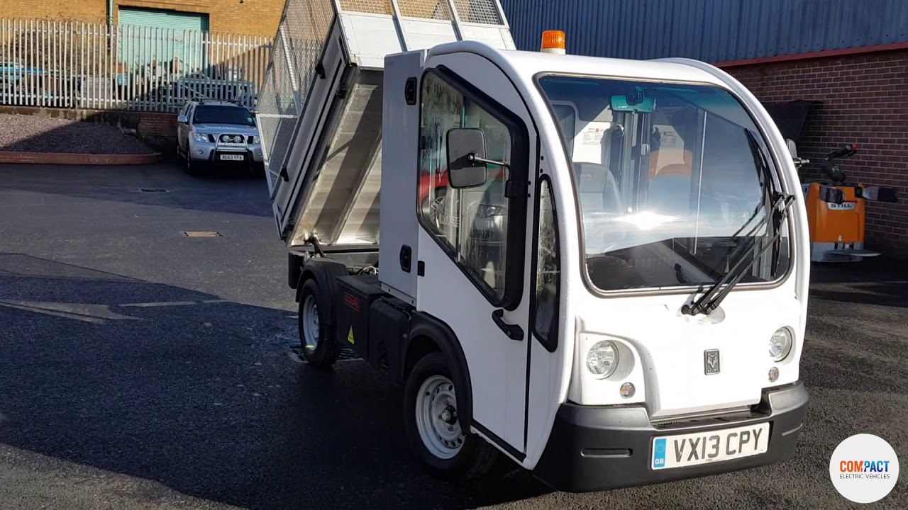 Used G3 Electric Tipper Van - YouTube