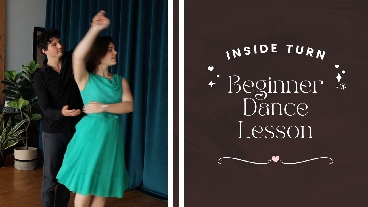 The Box Step and Inside Turn | Beginner Ballroom Dance Lessons - YouTube