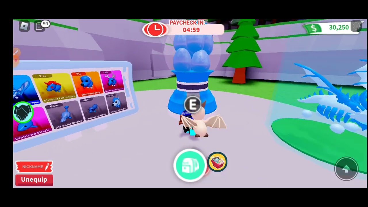 jogando Roblox (adopt me custom pets) - YouTube