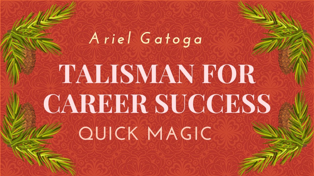 Talisman spell for career success - YouTube
