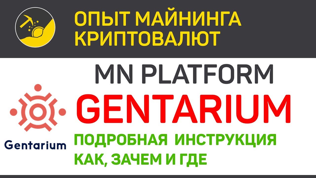Платформа для MN Gentarium - как настроить и пользоваться | Выпуск 233 ...